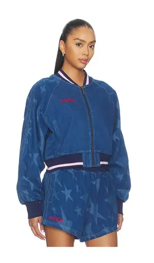 ADIDAS ORIGINALS Denim Bomber Jacket
