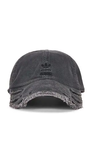 ADIDAS ORIGINALS Av Double Brim Slashed Cap - Grey