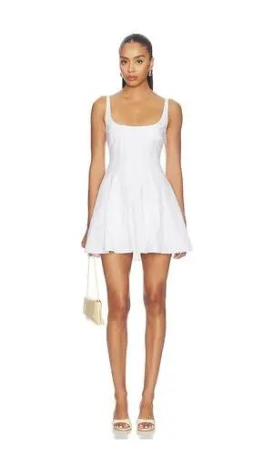 GUIZIO Leila Tank Mini Dress - White