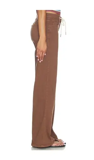 Joe's Jeans The Lou Lou Low Rise Wide Leg Jeans - Chocolate