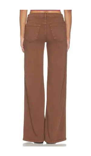 Joe's Jeans The Lou Lou Low Rise Wide Leg Jeans - Chocolate