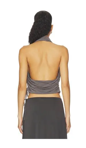 With Jéan Jolene Top In Grey