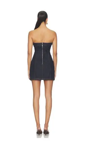ONETEASPOON Strapless Tube Mini Denim Dress
