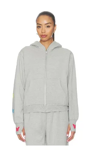 Lauren Moshi Leann Zip Up Hoodie