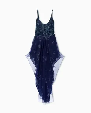 Giorgio Armani Embellished Tulle Gown