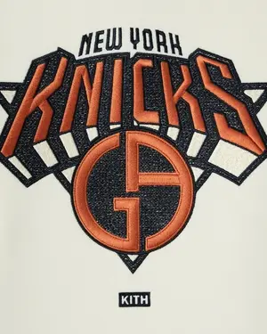 Giorgio Armani Long-sleeve Cashmere Polo Kith For Knicks
