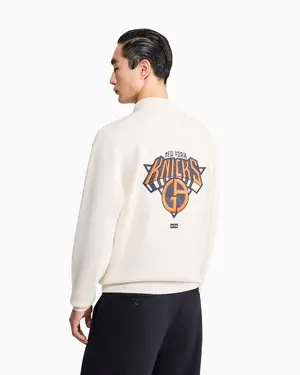 Giorgio Armani Long-sleeve Cashmere Polo Kith For Knicks