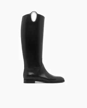 Giorgio Armani Boot In Leather