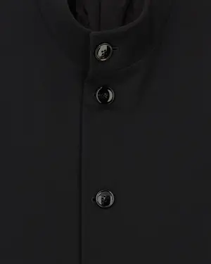 Giorgio Armani Blazer One Shot Regular Fit In Pure Virgin Wool Crepe