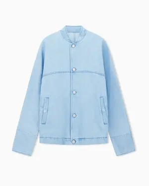 Giorgio Armani Cotton Linen Denim Blouson