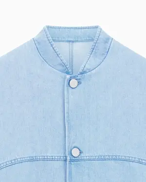 Giorgio Armani Cotton Linen Denim Blouson