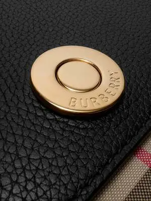 Burberry Note Leather Crossbody Bag