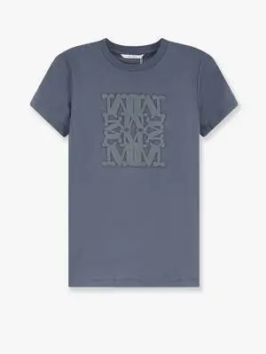 Max Mara Mxmgiovane Cotton Tshirt - Grey