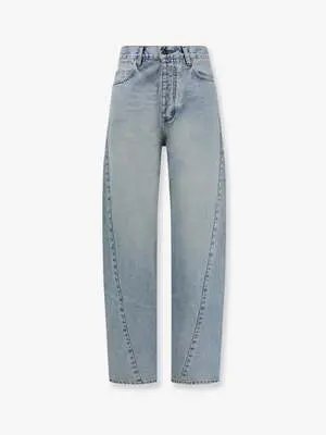 Balenciaga Twisted Seam Jeans - Blue