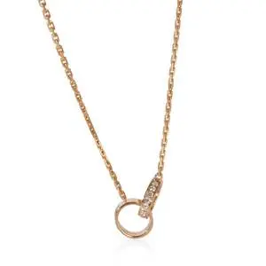 Cartier Rose Gold Diamond Love Necklace - Rose_gold