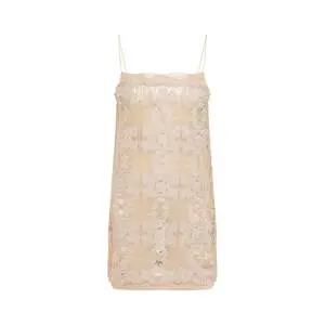 ERMANO SCERVINO Ermanno Scervino Embroidered Mini Dress - Multicolor