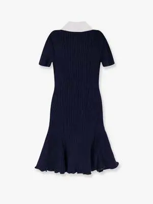 SELF-PORTRAIT Ribbed Mini Dress