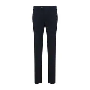 Brunello Cucinelli Tailored Cotton Twill Pants - Blue