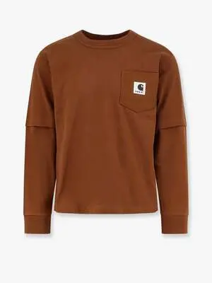SACAI X CARHARTT WIP Carhartt Wip Cotton Jersey L/s T-shirt - Multicolor