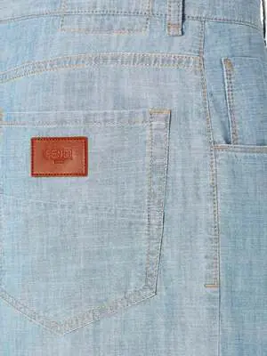 Fendi High Waist Jeans - Multicolor