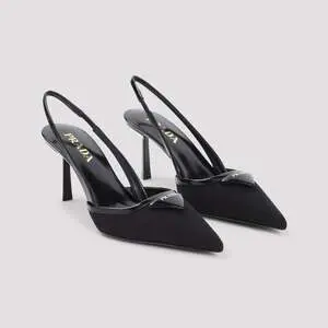 Prada Mesh Slingback Pumps