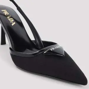 Prada Mesh Slingback Pumps