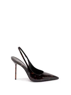 Paris Texas Lidia Slingback In Tortoiseshell - Multicolor
