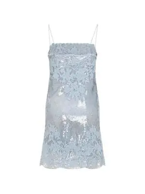 ERMANO SCERVINO Ermanno Scervino Sequined Lace Slipdress
