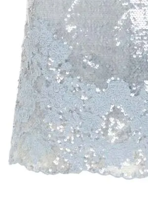 ERMANO SCERVINO Ermanno Scervino Sequined Lace Slipdress