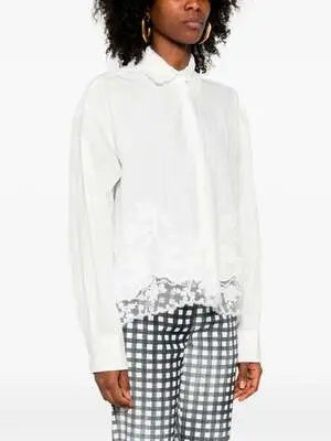 ERMANO SCERVINO Ermanno Scervino Embroidered Cotton Shirt