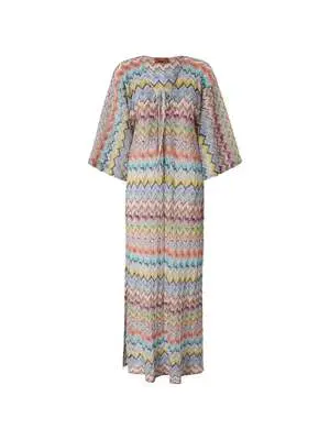 Missoni Long Cover-up With Lace Detail - Multicolor