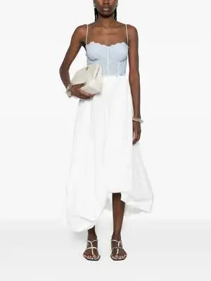 ERMANO SCERVINO Ermanno Scervino Embroidered Lace Underwire Top
