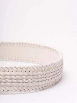 ERMANO SCERVINO Ermanno Scervino Leather Belt With Floral Detail