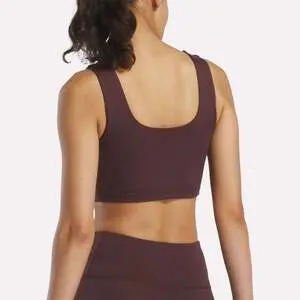 REEBOK X F45 Training Sports Bra - Dark Cocoa