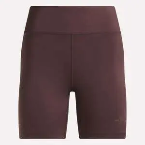 REEBOK X F45 Training High-rise Biker Shorts - Dark Cocoa