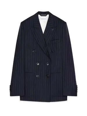 Givenchy Double-breasted Pinstripe Blazer