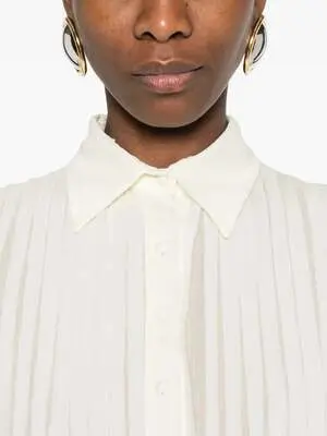 ERMANO SCERVINO Ermanno Scervino Short Dress With Pleats And Ruffles