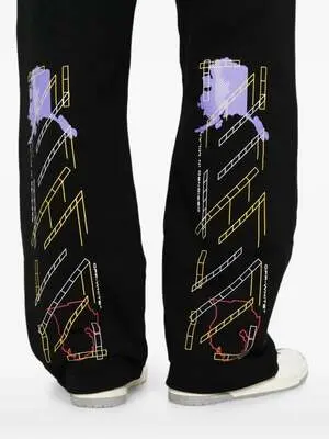 Off-White Archigeography Arrow` Pants - Multicolor