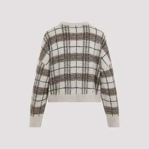 Brunello Cucinelli Check Sweater
