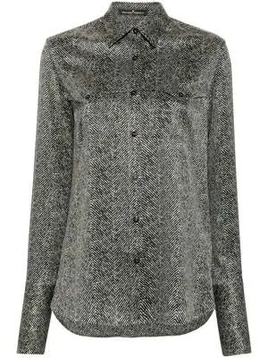 ERMANO SCERVINO Ermanno Scervino Silk Button-up Shirt - Multicolor