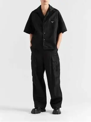 Prada Re-nylon Short Sleeved Shirt