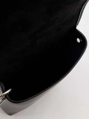 Celine Soft Triomphe Leather Shoulder Bag