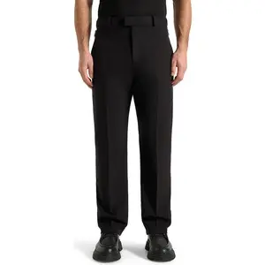 Manière De Voir Joseph Refined Regular Fit Trousers - Black
