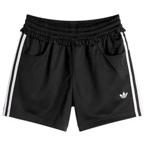 Adidas Pleated Firebird Shorts - Black