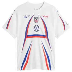 Nike Arch Usa Pre Match Football Jersey - White/blue