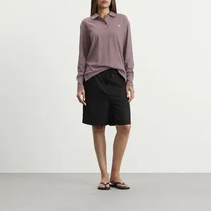 JIL SANDER Long Sleeve Polo Shirt