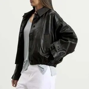 RÓHE Leather Blouson Jacket