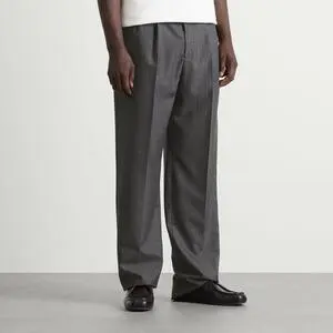 JIL SANDER Pinstripe Wool Trouser
