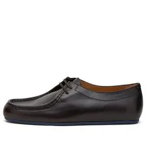JIL SANDER Leather Lace Up Shoe - Cacao