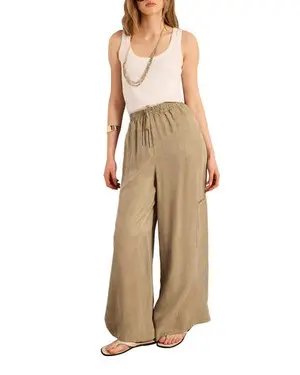 Mint Velvet Utility Wide Leg Trousers